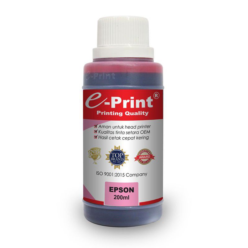 TINTA PRINTER EPSON E PRINT REGULER 200 ML LIGHT MAGENTA
