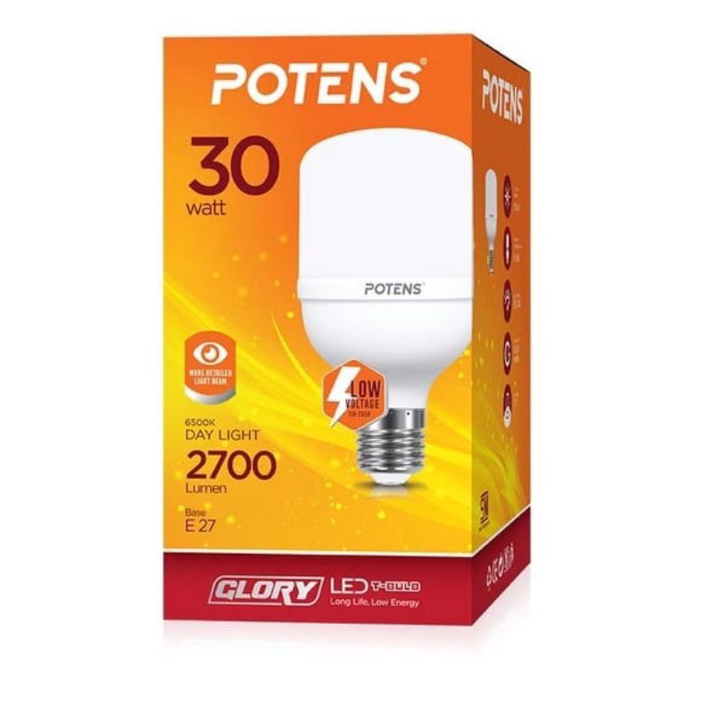 Lampu led emergency 30 Watt potens