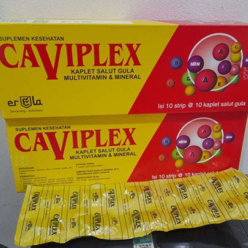 CAVIPLEX KAPLET (MULTIVITAMIN)