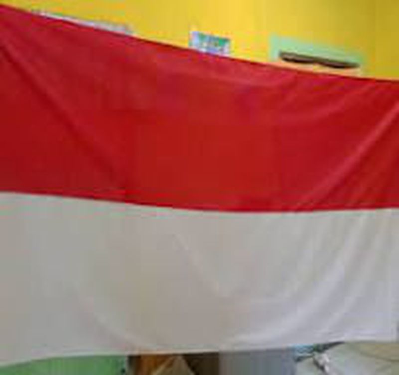 bendera merah putih drill ukuran 3x2 meter