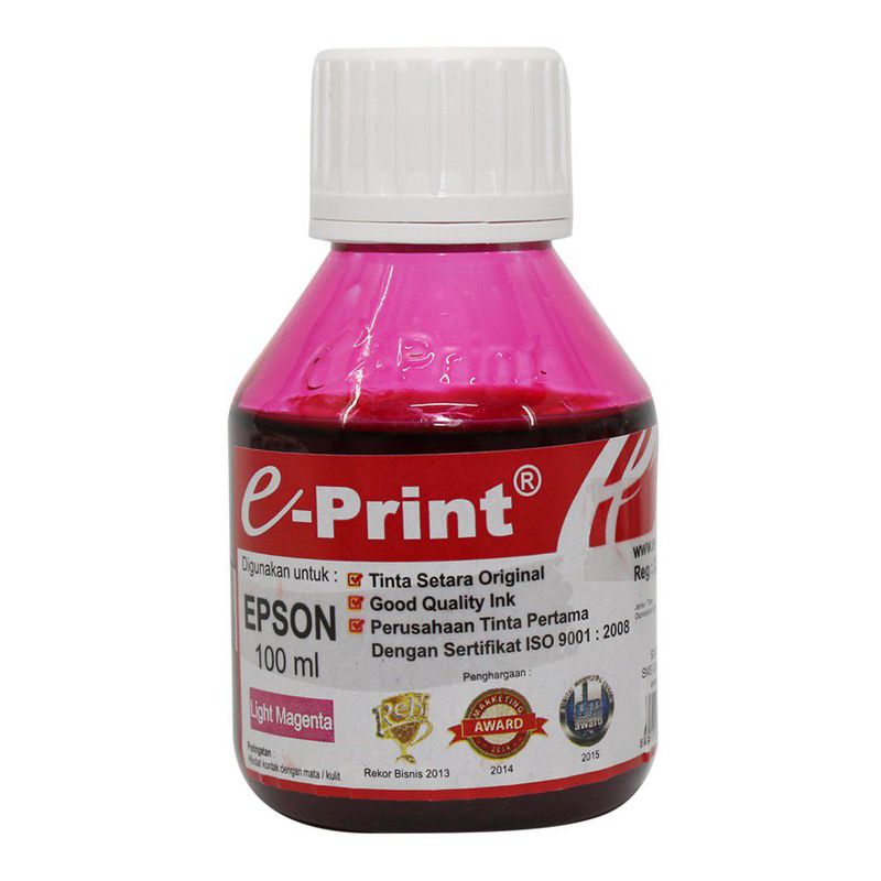 TINTA PRINTER EPSON E PRINT REGULER 100 ML LIGHT MAGENTA