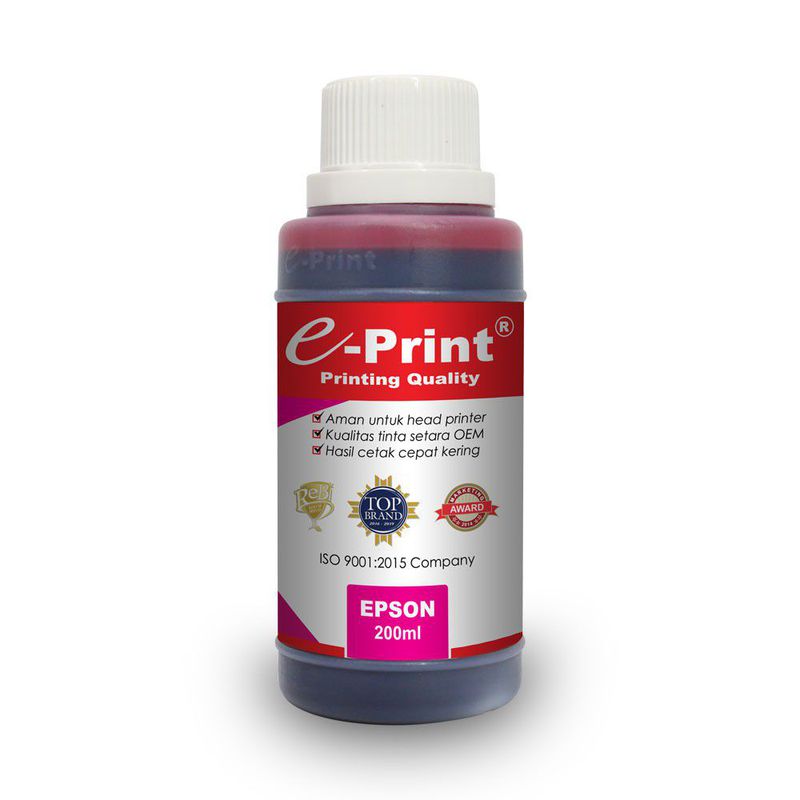 TINTA PRINTER EPSON E PRINT REGULER 200 ML MAGENTA