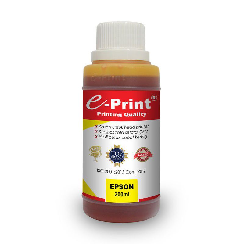 TINTA PRINTER EPSON E PRINT REGULER 200 ML YELLOW