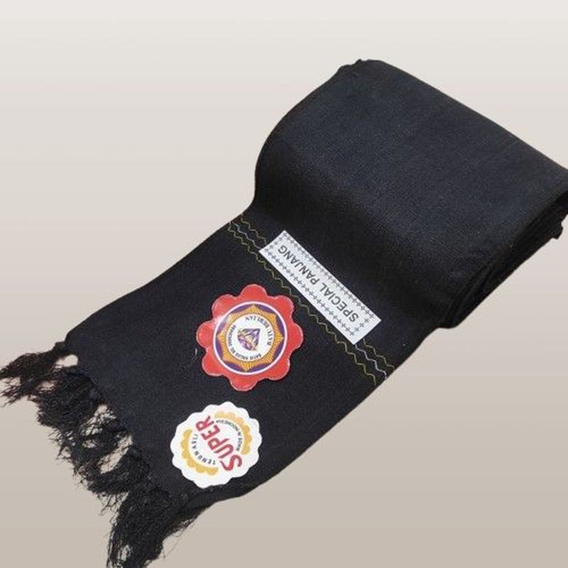 Sabuk Stagen Hitam Polos Ukuran Dewasa