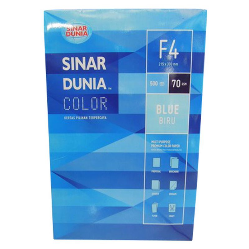 Kertas F4 - Biru