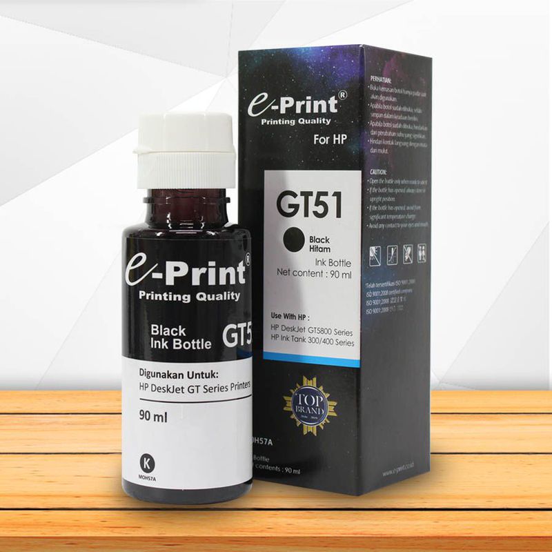 TINTA PRINTER HP GT SERIES E PRINT 90 ML BLACK