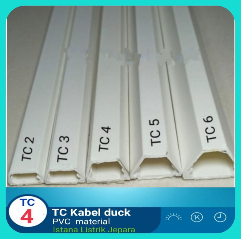 Kabel duck TC 4 putih per batang ,1m