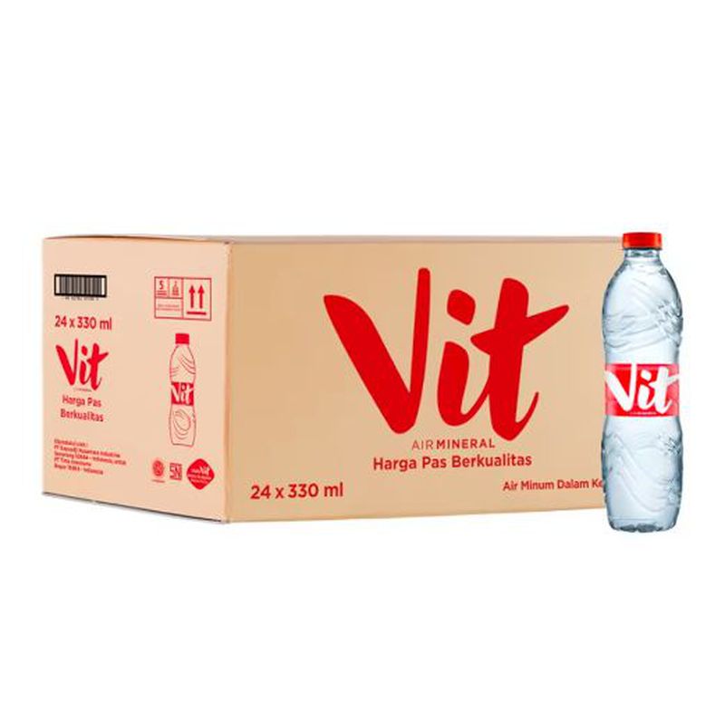 Vit Botol 600 ml