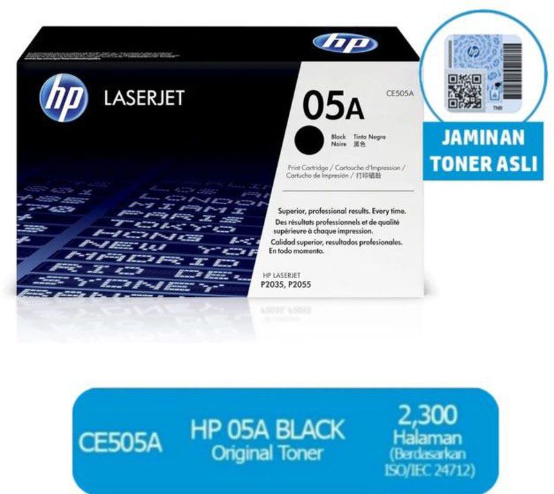 Toner HP 05A Black Cartridge