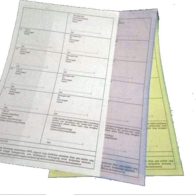 Blanko Sppd NCR 3 Ply Folio isi 50