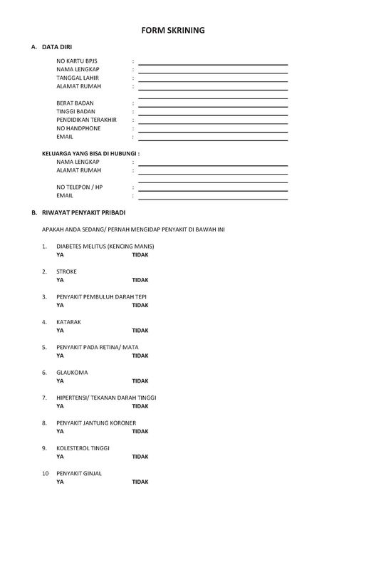 Blangko rekapitulasi klaim BPJS, Pus cangkringan