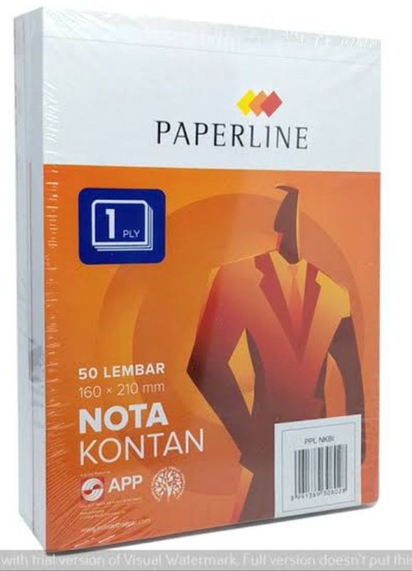 Nota Kontan 2 ply Paperline Besar - Pak