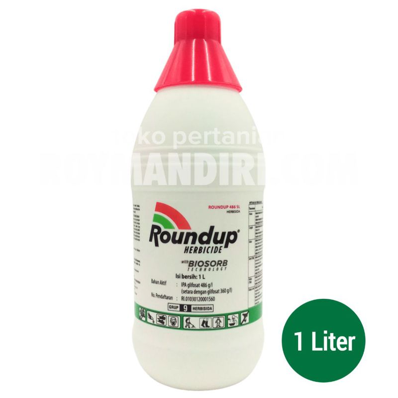 Roundap rumput UK. 1 Liter