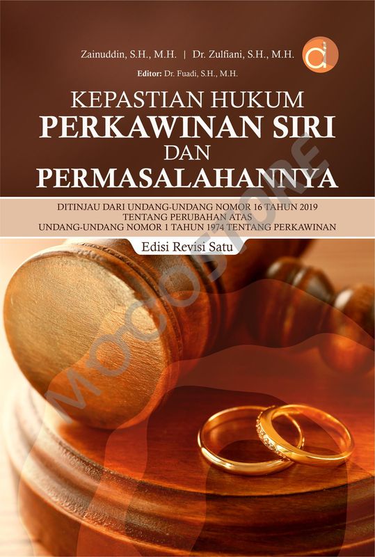 EBOOK - Kepastian Hukum Perkawinan Siri Dan Permasalahannya Ditinjau Dari Undang-Undang Nomor 16