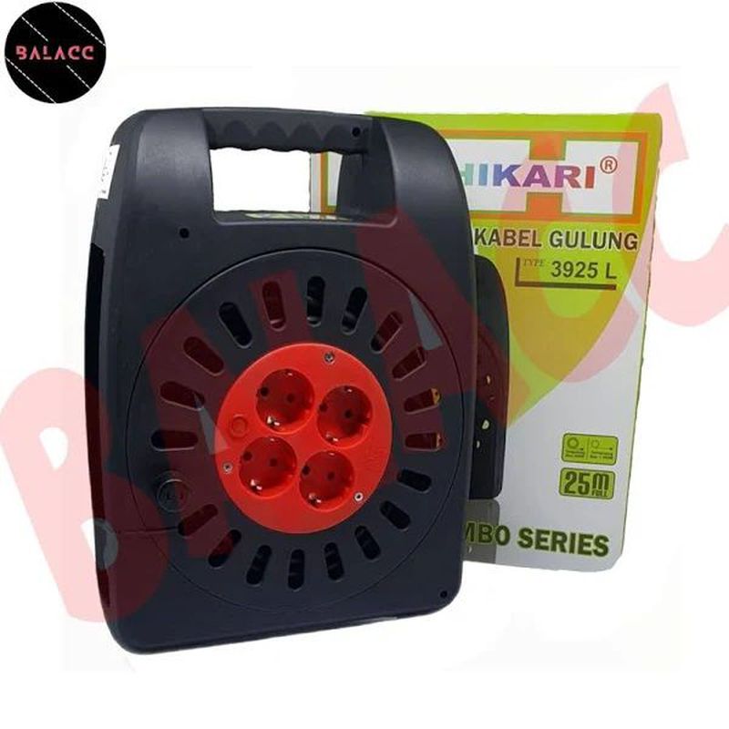 Kabel Roll 25 Meter / Kabel Box 25m / Kabel Gulung Hinohikari Lampu ...