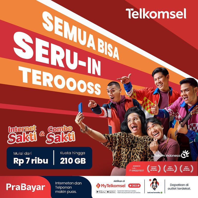 ISI ULANG PAKET DATA INTERNET TELKOMSEL, PAKET COMBO SAKTI, PAKET ...