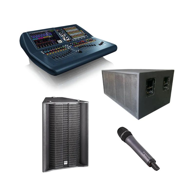 Paket Sound System 20000 Watts (Line Array Indoor)