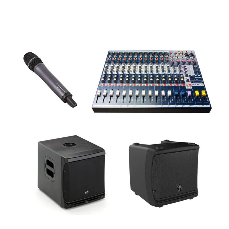 Paket Sound System 2000 Watts (Ground Stack)