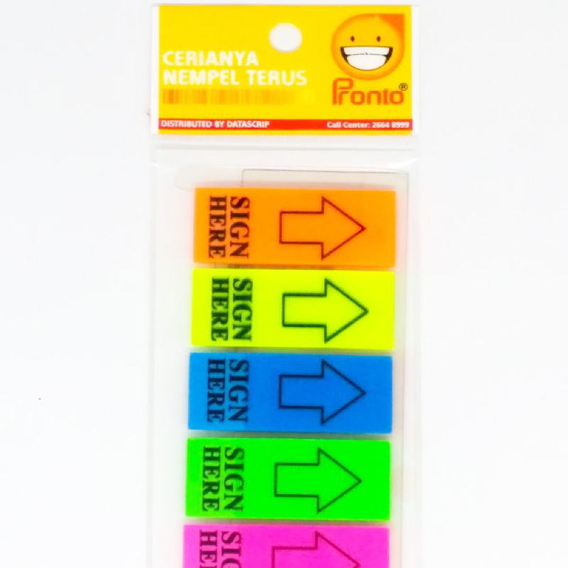 PRONTO SIGN HERE 20 X 48MM