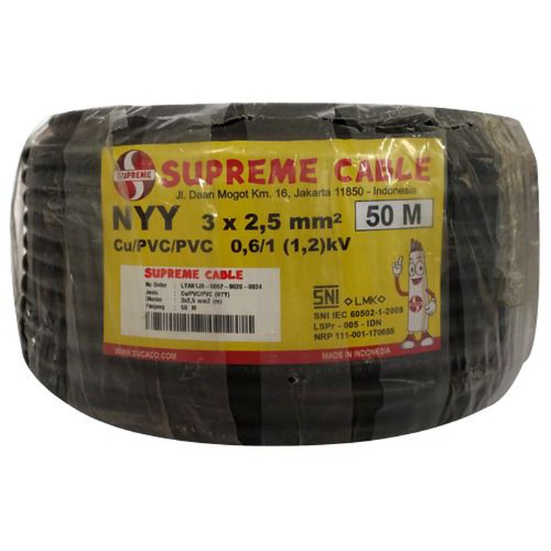SUPREME CABLE 3x2.5 NYY (1 roll 50 m)