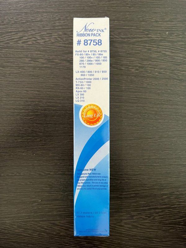 NEW INK RIBBON PACK #8758