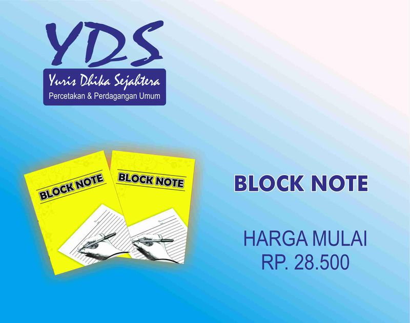 Block Note Catatan Mini