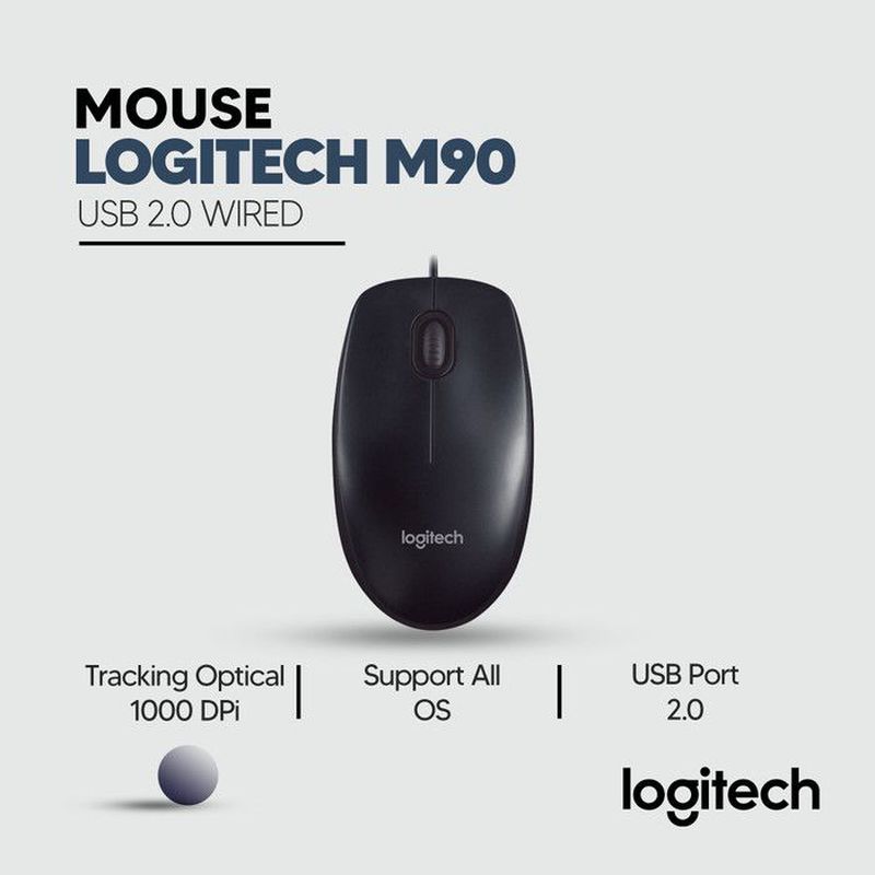 MOUSE LOGITECH M90