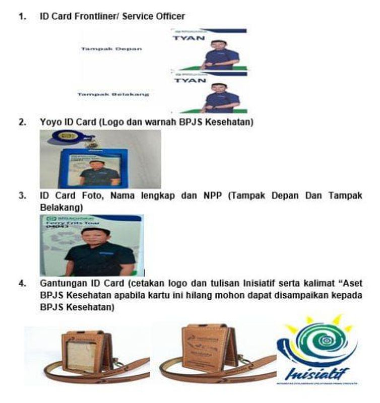 ID CARD FRONTLINER SERVICE OFFICER
