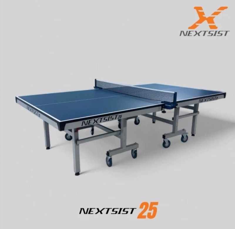 Meja Pingpong NEXSIST 25 Indoor Tablee + DHS Post & Net P204 Tiang dan ...