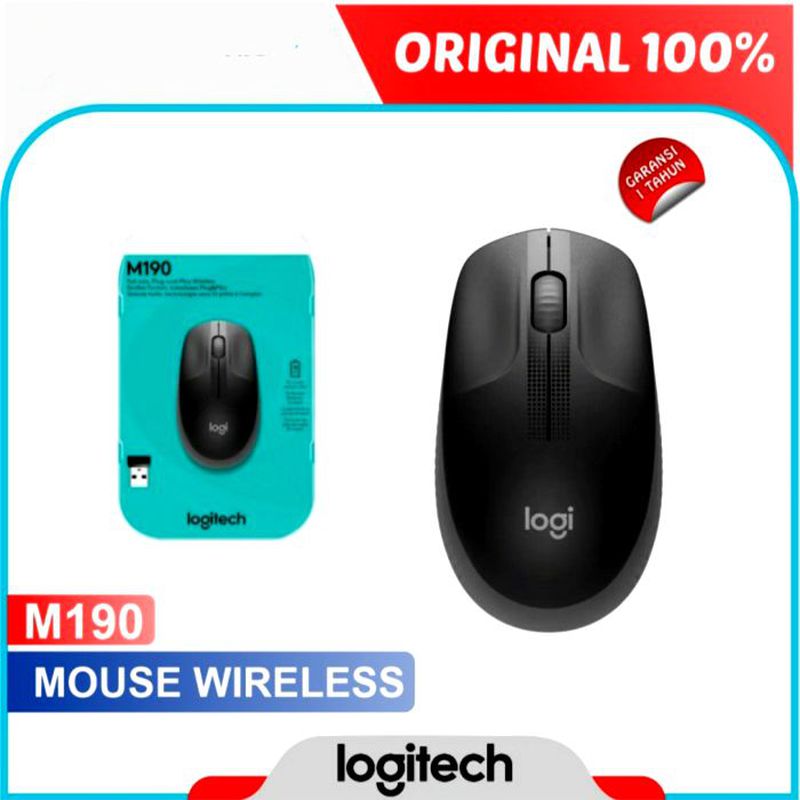MOUSE WIRELESS LOGITECH M190