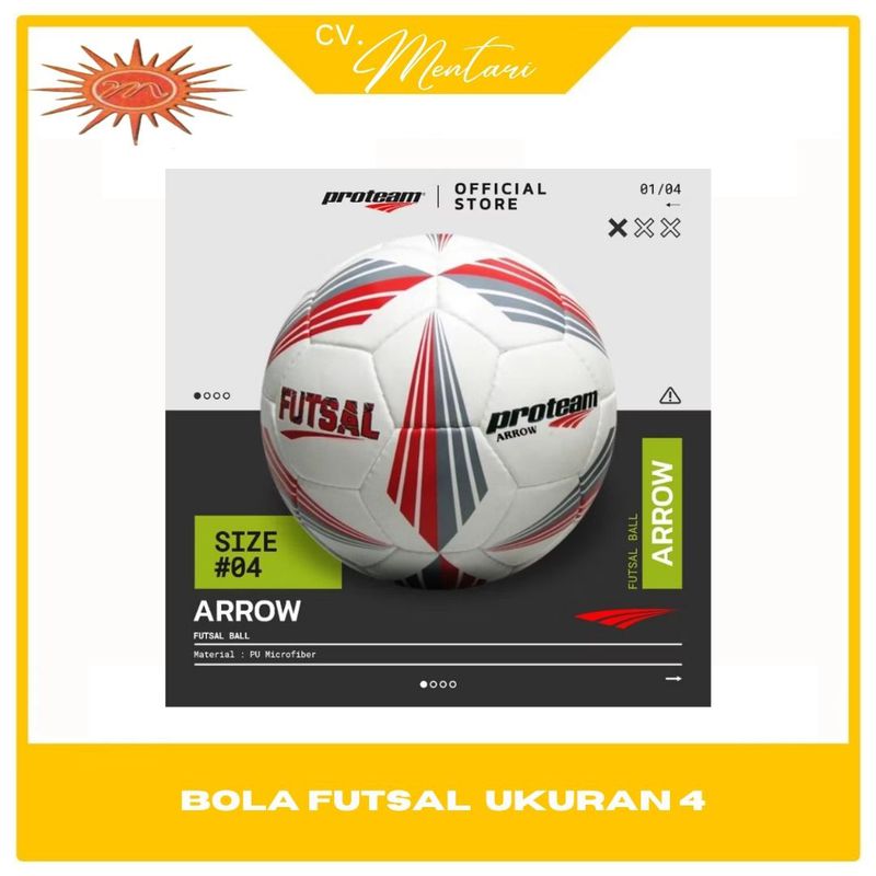 BOLA FUTSAL UKURAN 4