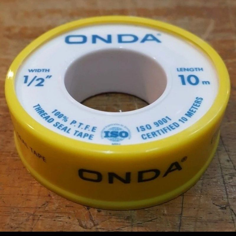 Seal Tape Onda / Tape perekat 12 mm ( 1 Lusin)