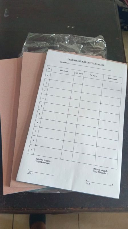 Cetak Blangko NCR 2 rangkap/Ply