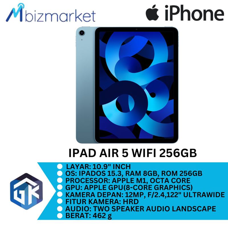 iPAD AIR (Gen 5)10,9 Inci Wifi 256GB