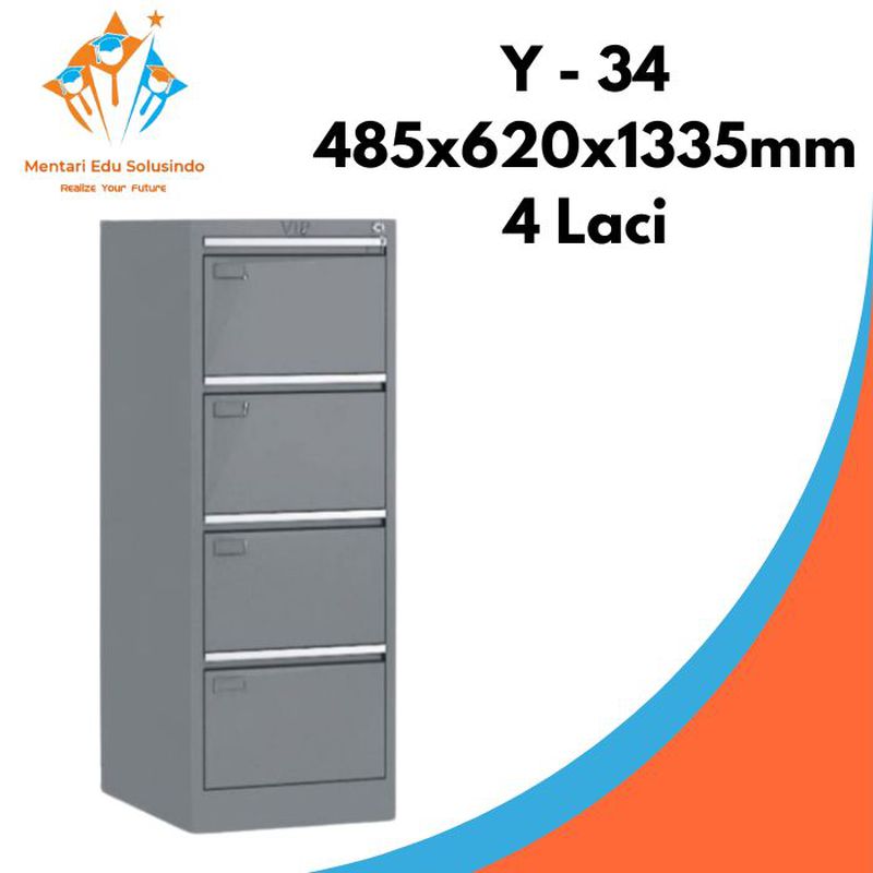 Lemari Besi/Lemari File/Filling cabinet 4 Laci