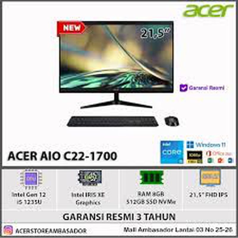 PC A10 acer c22 l1700
