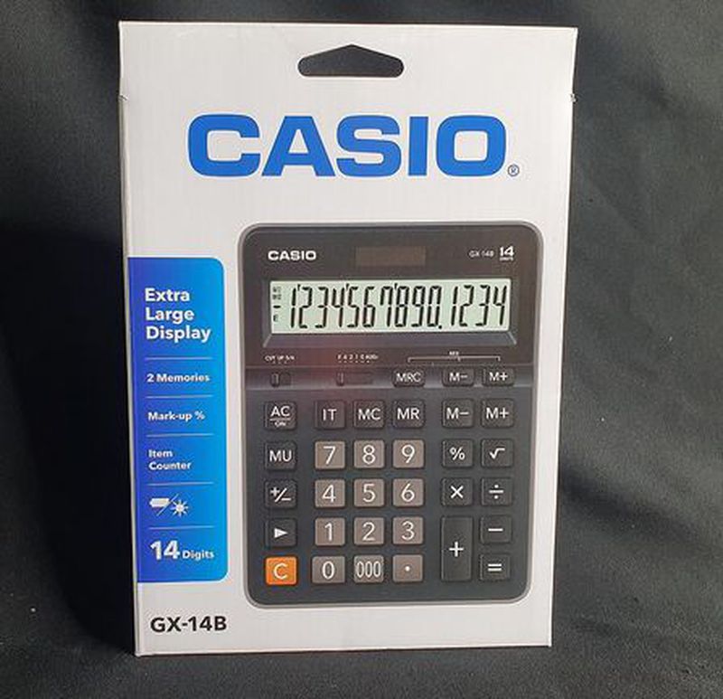 [5025605] KALKULATOR GX-14B CASIO