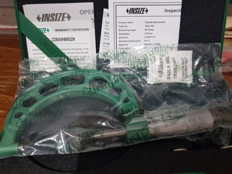OD Micrometer 75-100 mm INSIZE 3203-100A