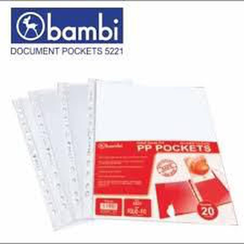 PP POCKET BAMBI UKURAN F4