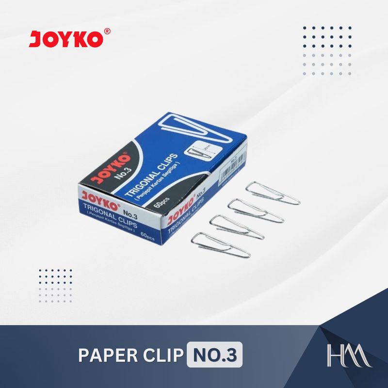 Paper clip Trigonal No 3 Joyko
