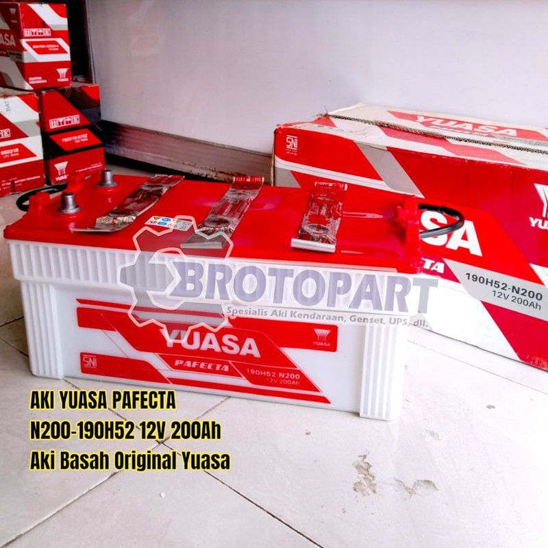 aki N200/190h52 YUASA New Pafecta
