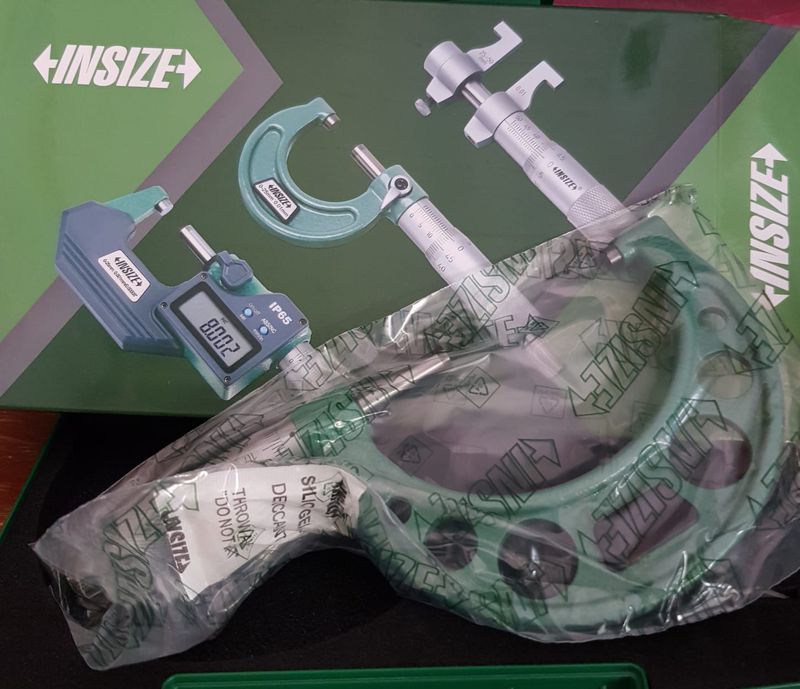 OD Micrometer 0-25mm INSIZE 3203-25A