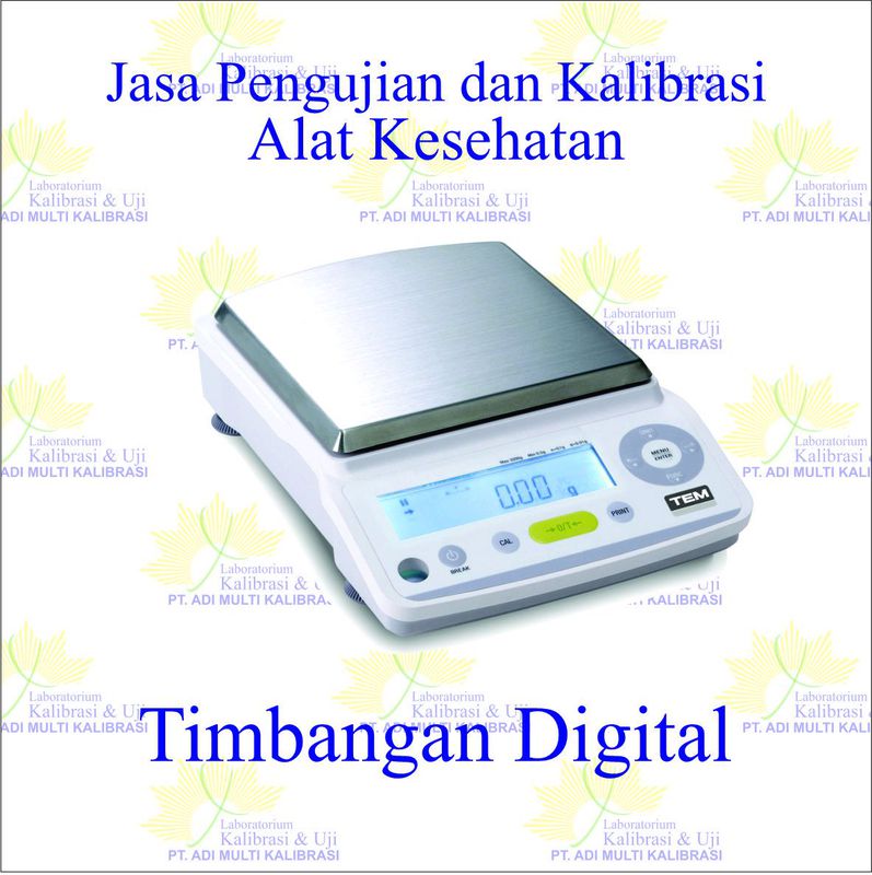 Kalibrasi Timbangan Digital