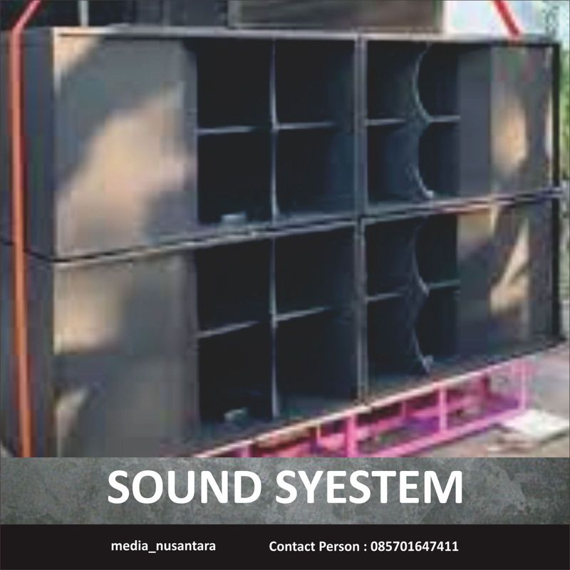 Sound system sedang