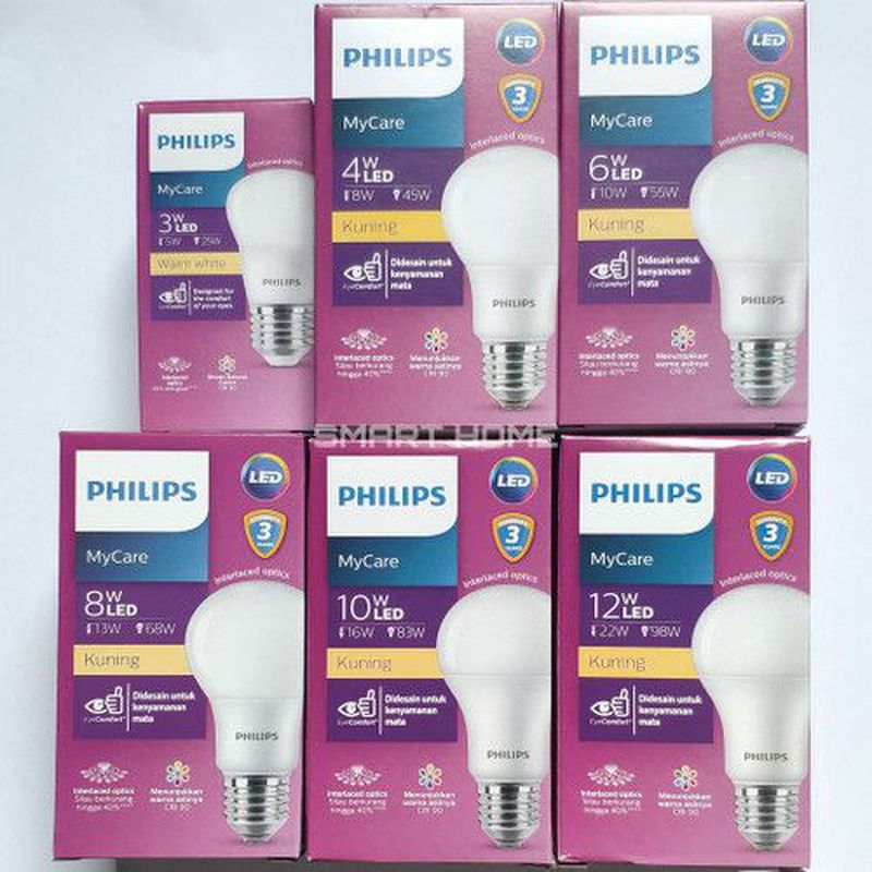 Lampu Philips LED - 12 Watt Kuning,