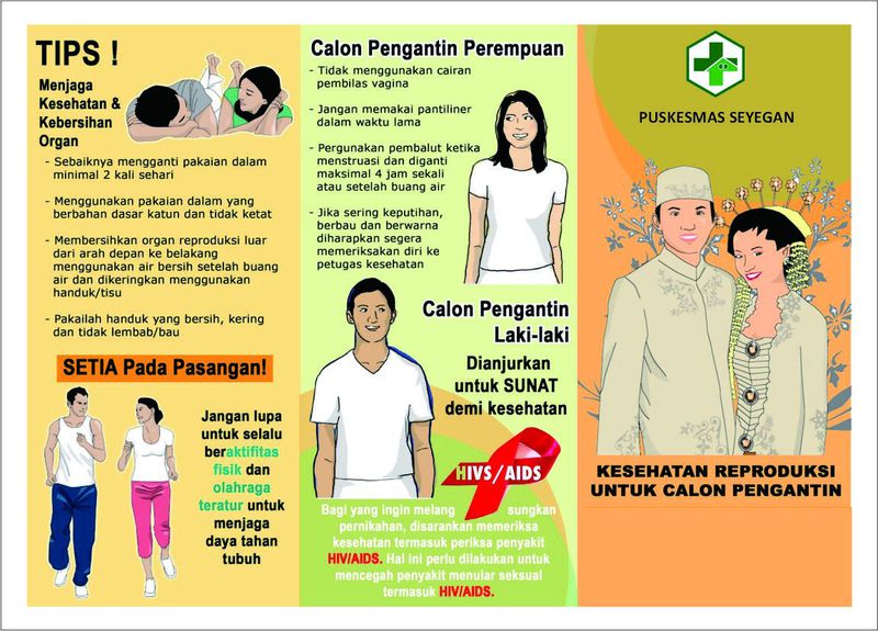 Leaflet catin Puskesmas Seyegan