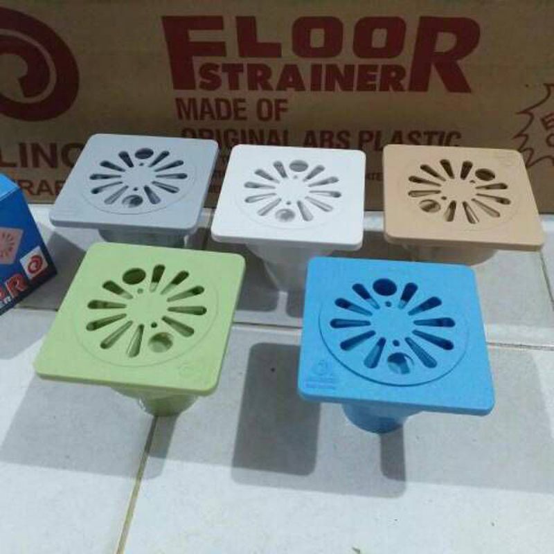 Floor Drain -drainer saringan got PVC tebal