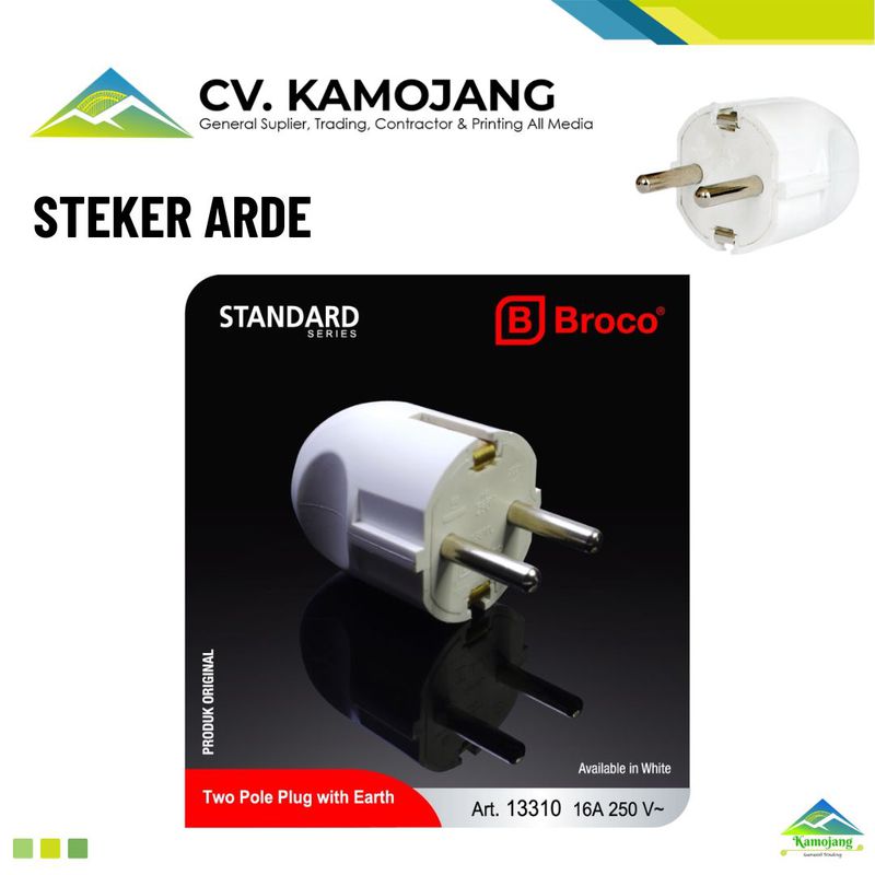 Steker Colokan Listrik Broco