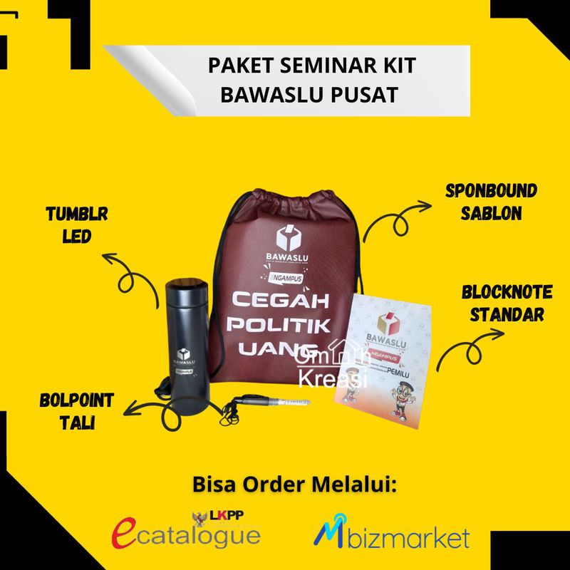 Paket Seminar Kit Custom
