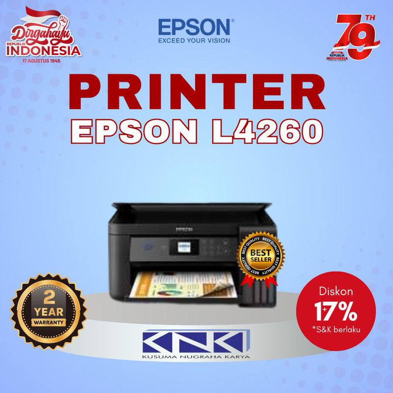 Epson L4260 Wifi Duplex All In One Ink Tank Printer